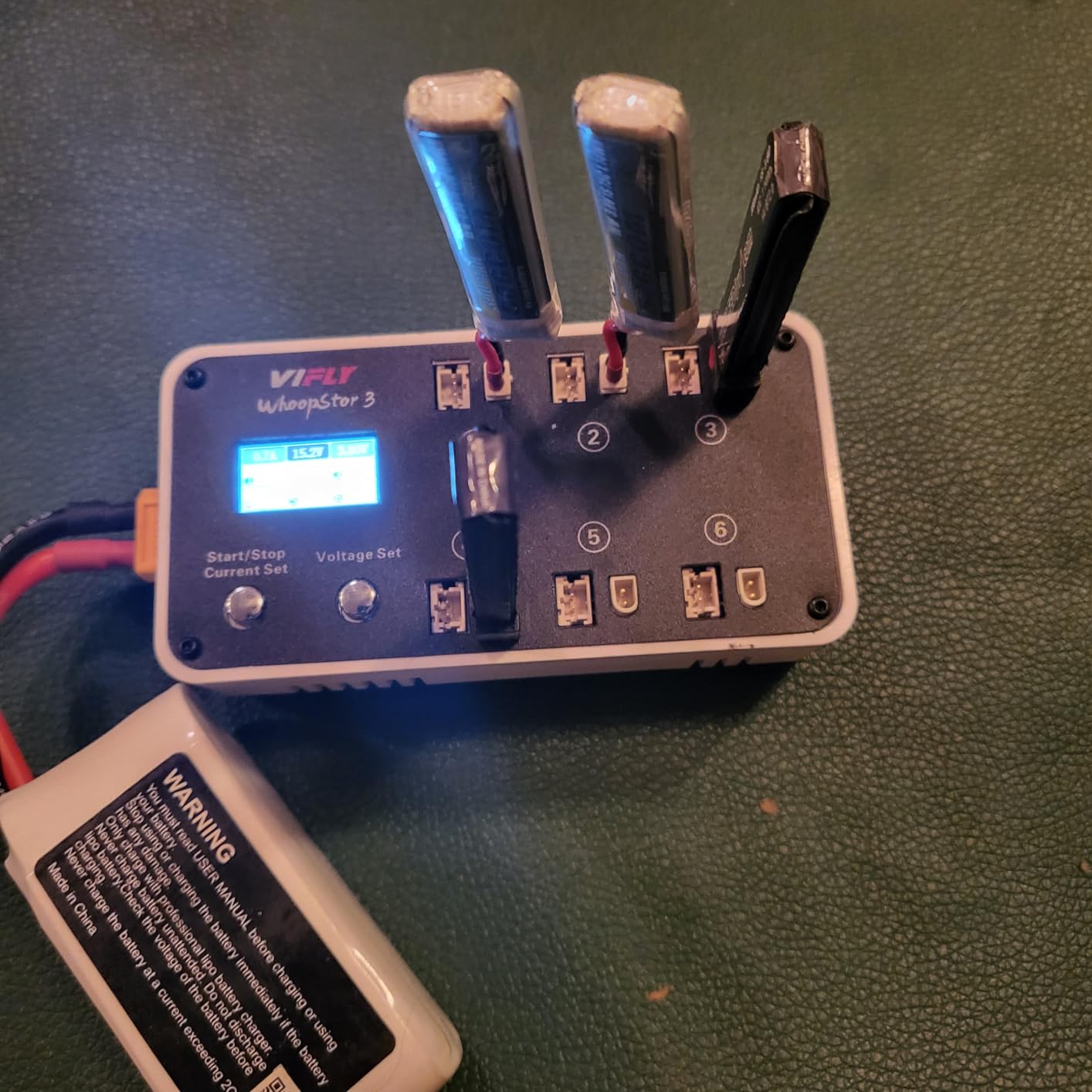 Amazon.com: VIFLY WhoopStor 3 1S LiPo Battery Storage Charger and ...