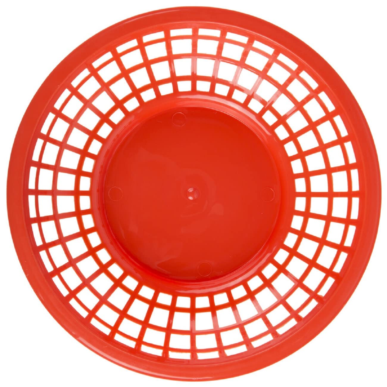 Snapklik.com : TrueCraftware-Set Of 12 Plastic Round 8 Fast Food Basket ...