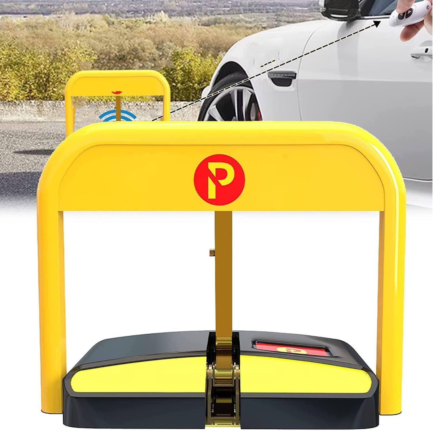 Automatic remote control parking lock, security folding parking lock ...