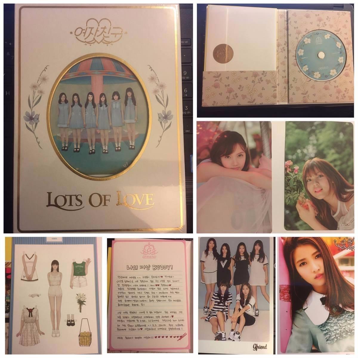 Amazon.com: G-FRIEND GFRIEND - LOL~Lots Of Love ver.~ (1st Album) CD ...