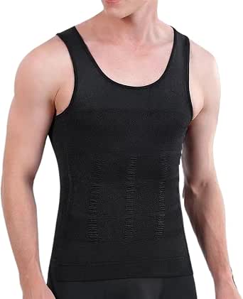 Amazon.com: saVgu Shaperluv Male Shaper Tank,Gynecomastia Compression ...