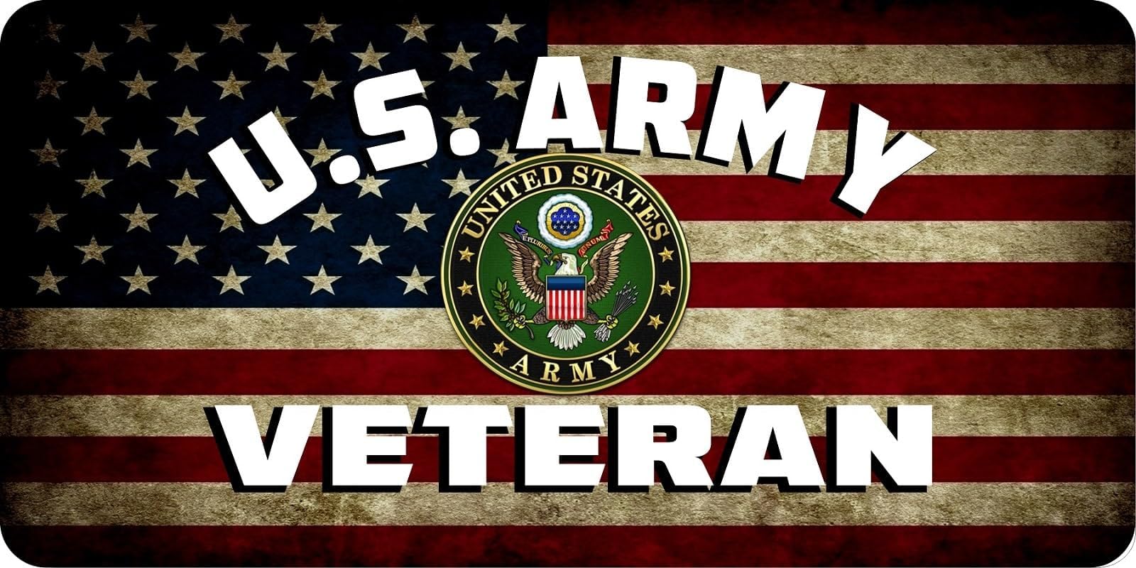 Amazon.com: U.S. Army Retired License Plate : Automotive