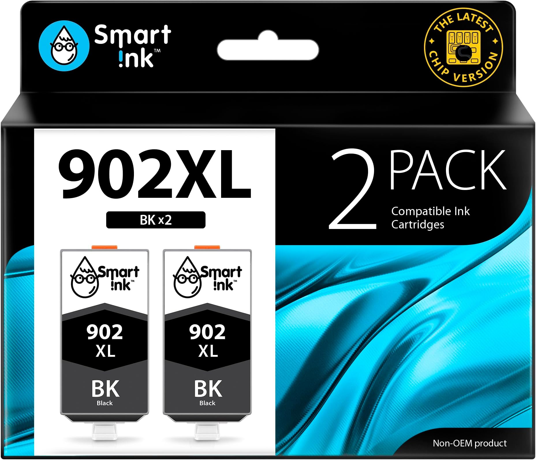 Smart Ink Compatible Ink Cartridge Replacement for HP 902 XL 902XL ...