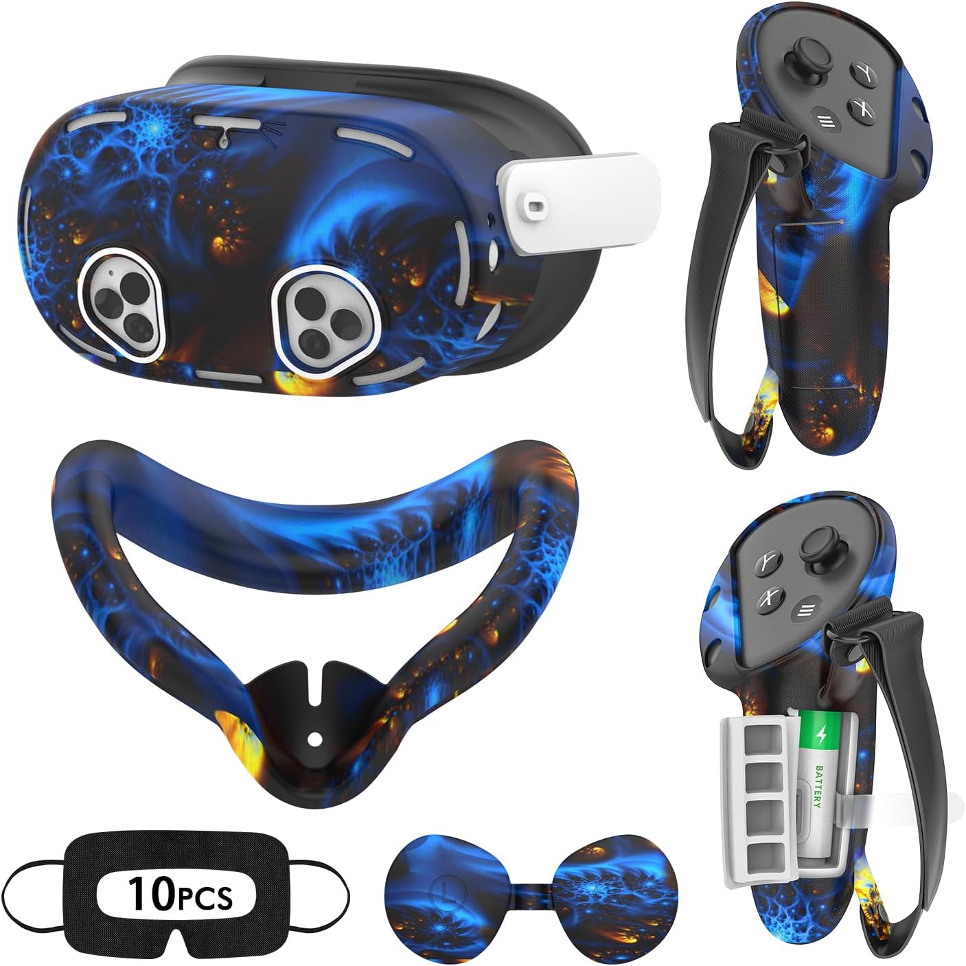 Amazon.com: Tyasoleil VR Silicone Case for Meta Quest 3S/3S Xbox ...