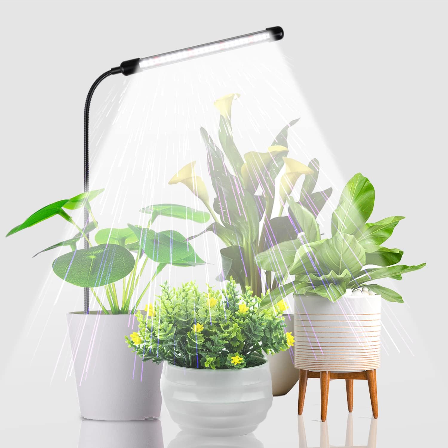 Amazon.com : yadoker Plant Grow Light, LED Growing Light Full Spectrum ...