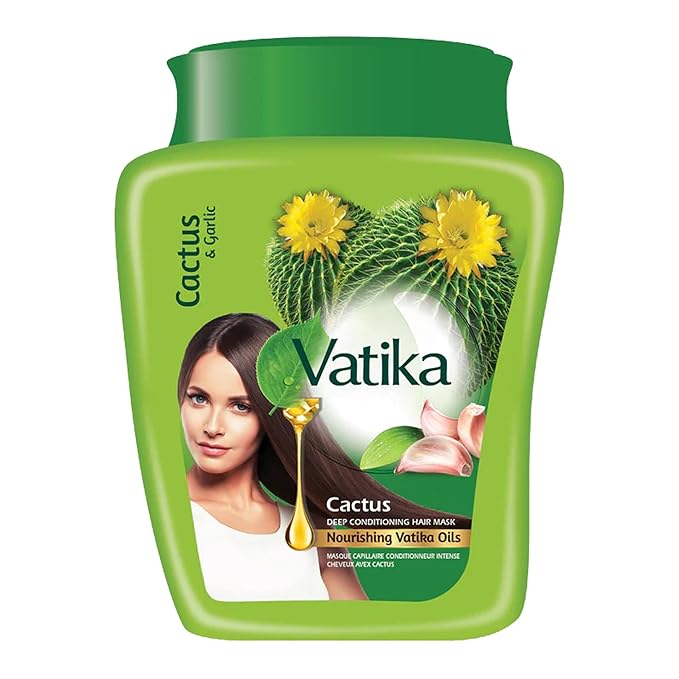 Vatika Naturals Cactus Hair Mask 500 g by Vatika Naturals : Amazon.in ...