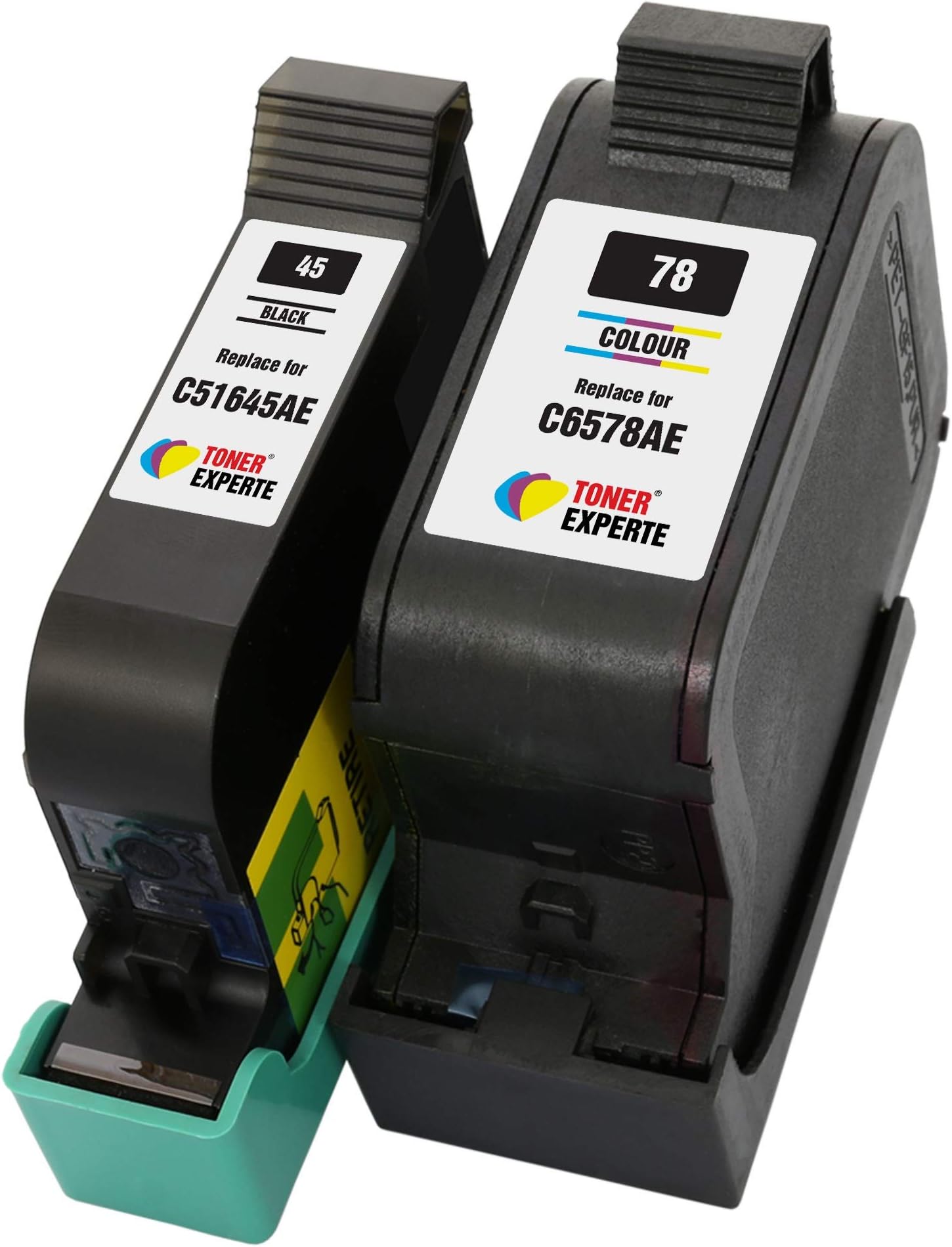 TONER EXPERTE® Reemplazo para HP 45 78 2 Cartuchos de Tinta compatibles ...