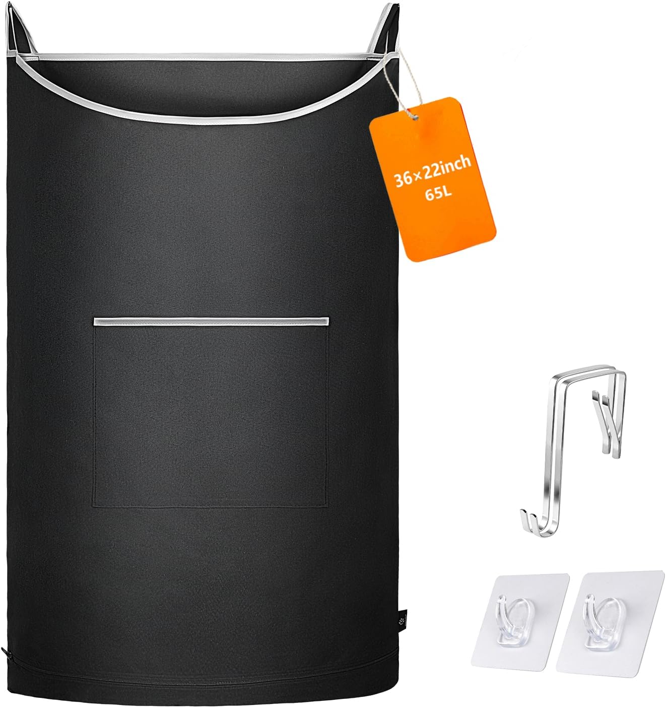 Amazon.com: KINGSUSLAY XL Hanging Laundry Hamper, Over the Door Laundry ...