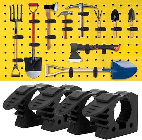 Amazon.com: PSLER Shovel Holder for Truck Quick Release Rubber Clamp ...