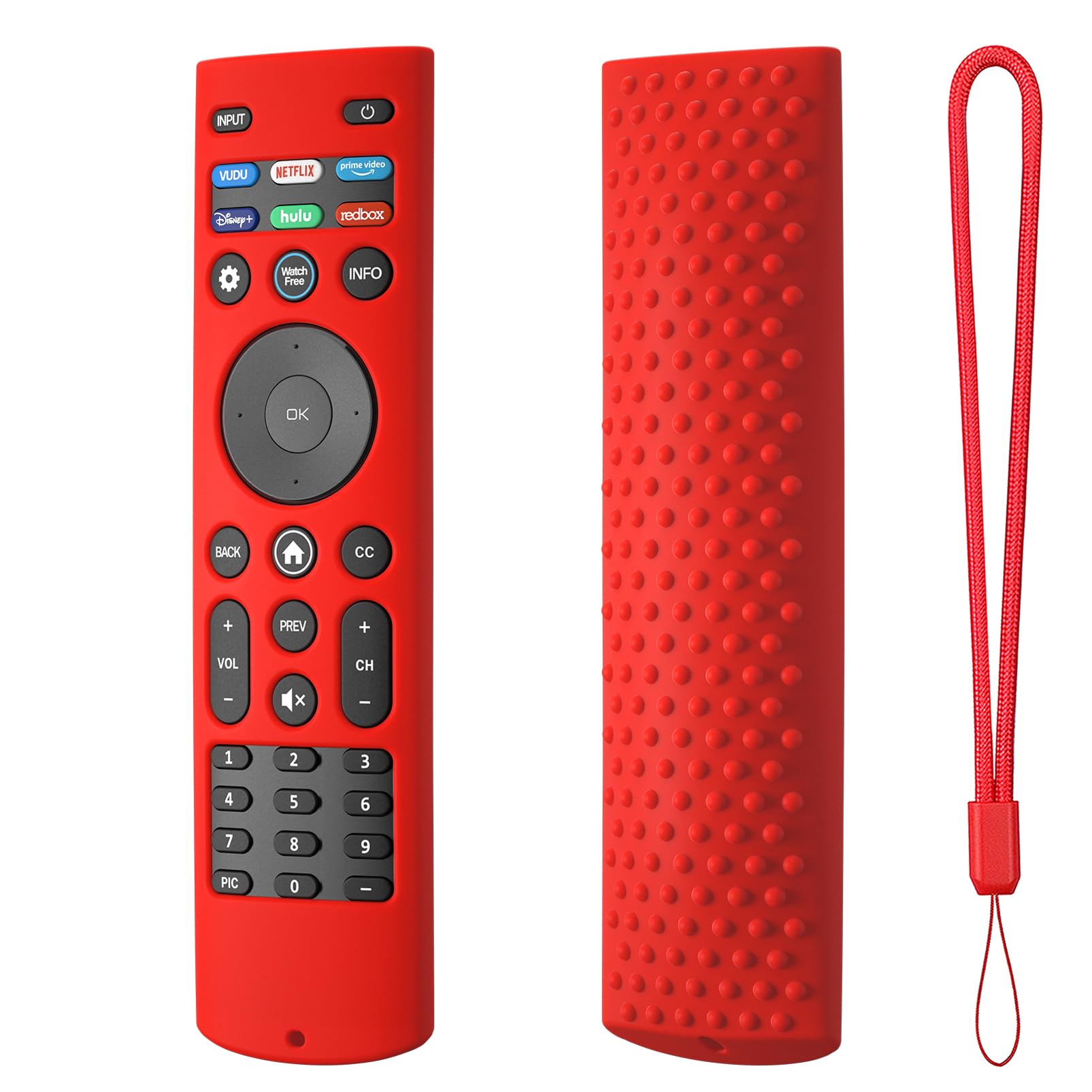Amazon.com: Silicone Case Cover for Vizio XRT140 Remote Silicone Remote ...