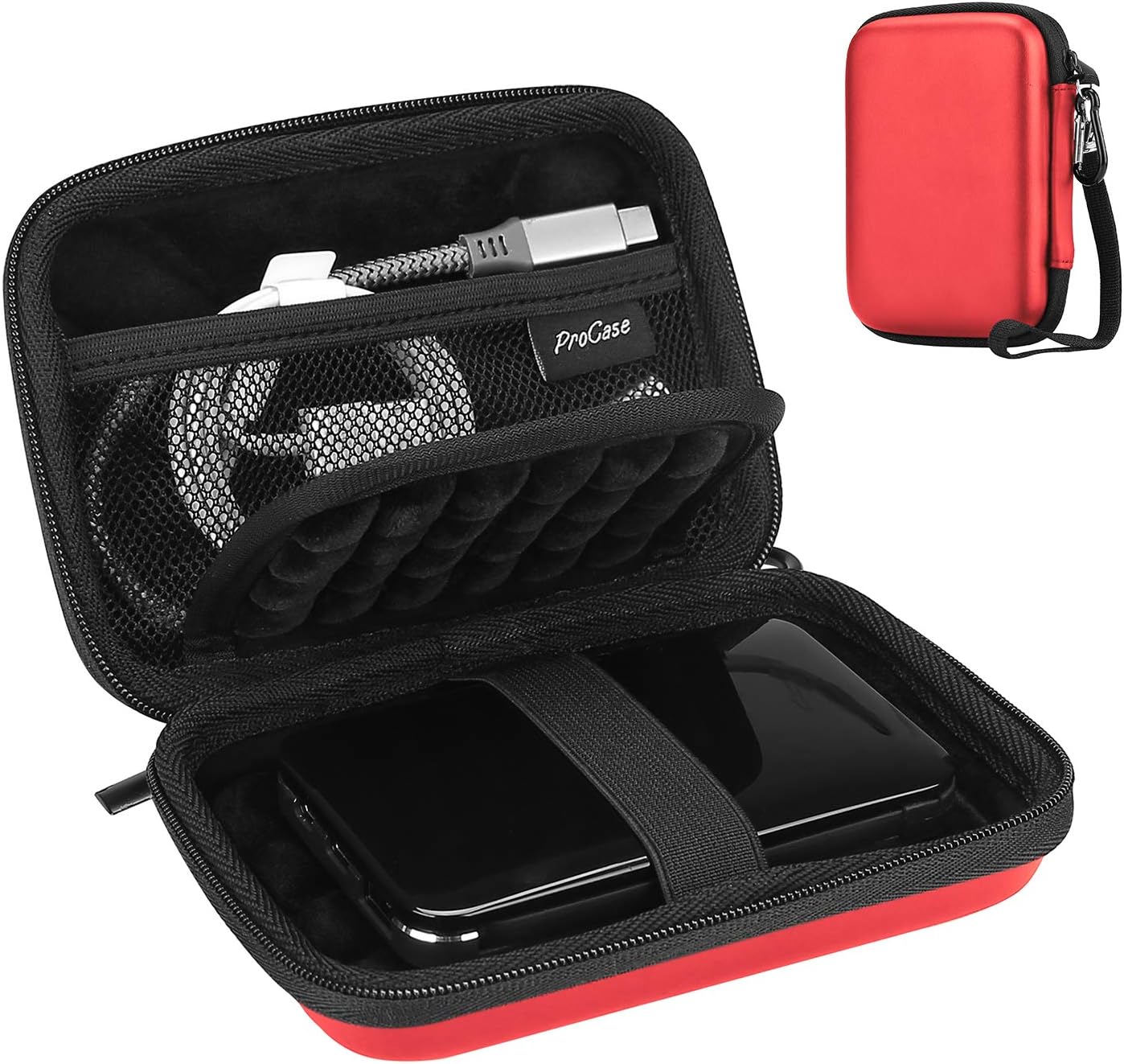 Amazon.com: ProCase Hard Drive Case for Canvio Basics Western Digital ...