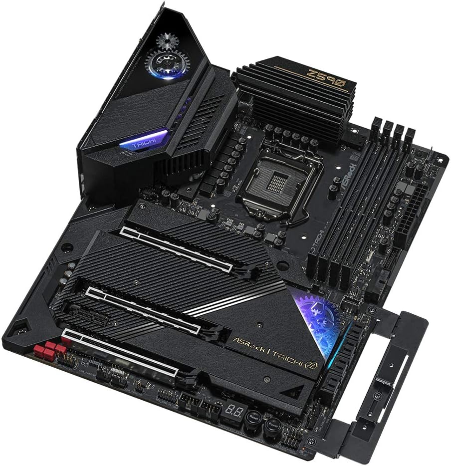 Amazon.com: ASROCK Z590 TAICHI Socket LGA1200/ Intel Z590/ Quad & 3-Way ...