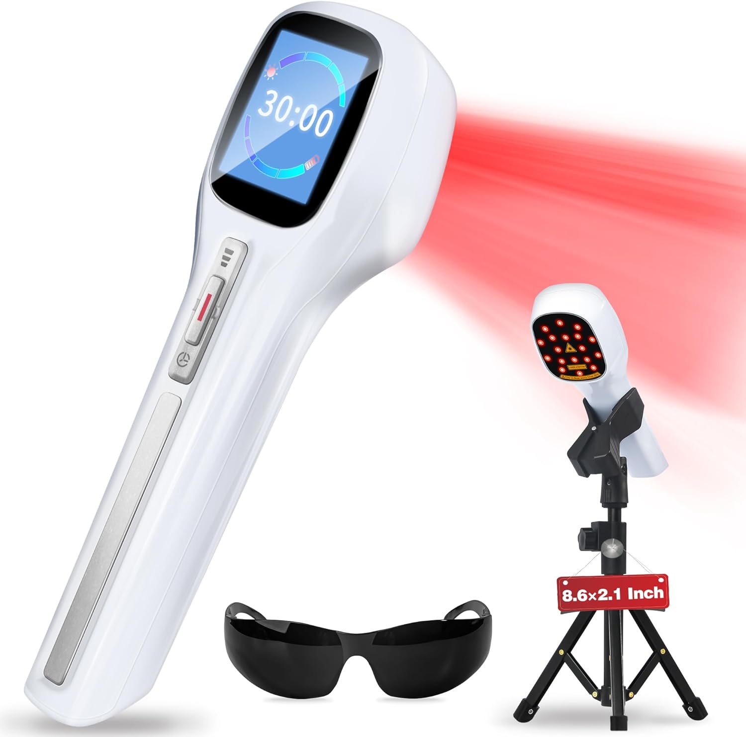Amazon.com: Cold Laser Therapy Device with LED Display, Infrared Light ...