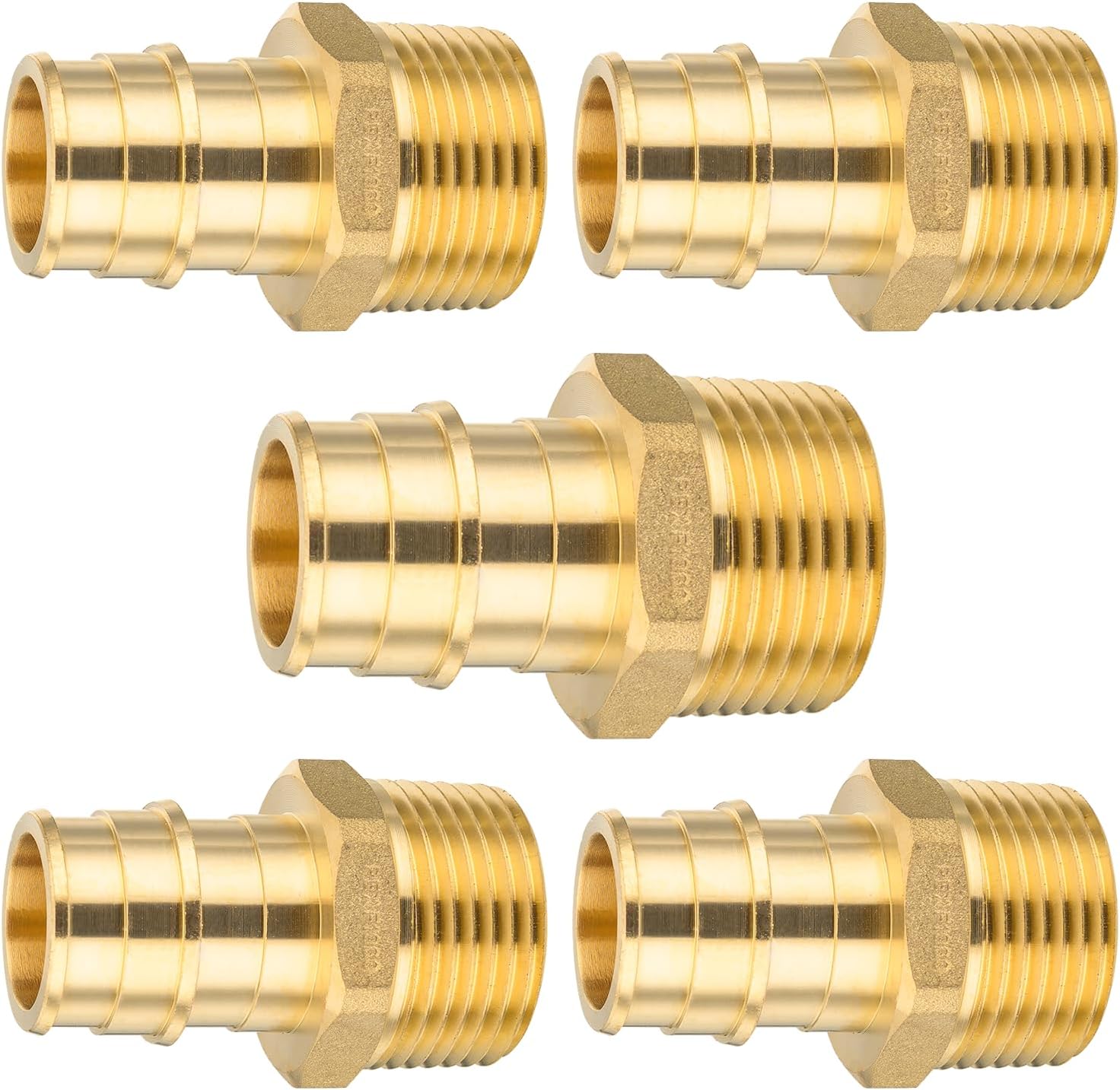 SUNGATOR 6 Pack Pex A Expansion 3/4" x 3/4" Female Sweat Adapter, 3/4 ...