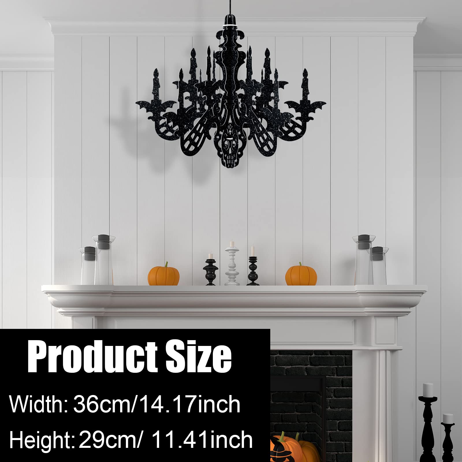 Snapklik.com : Halloween Haunted House Hanging Decoration 14 Inch ...