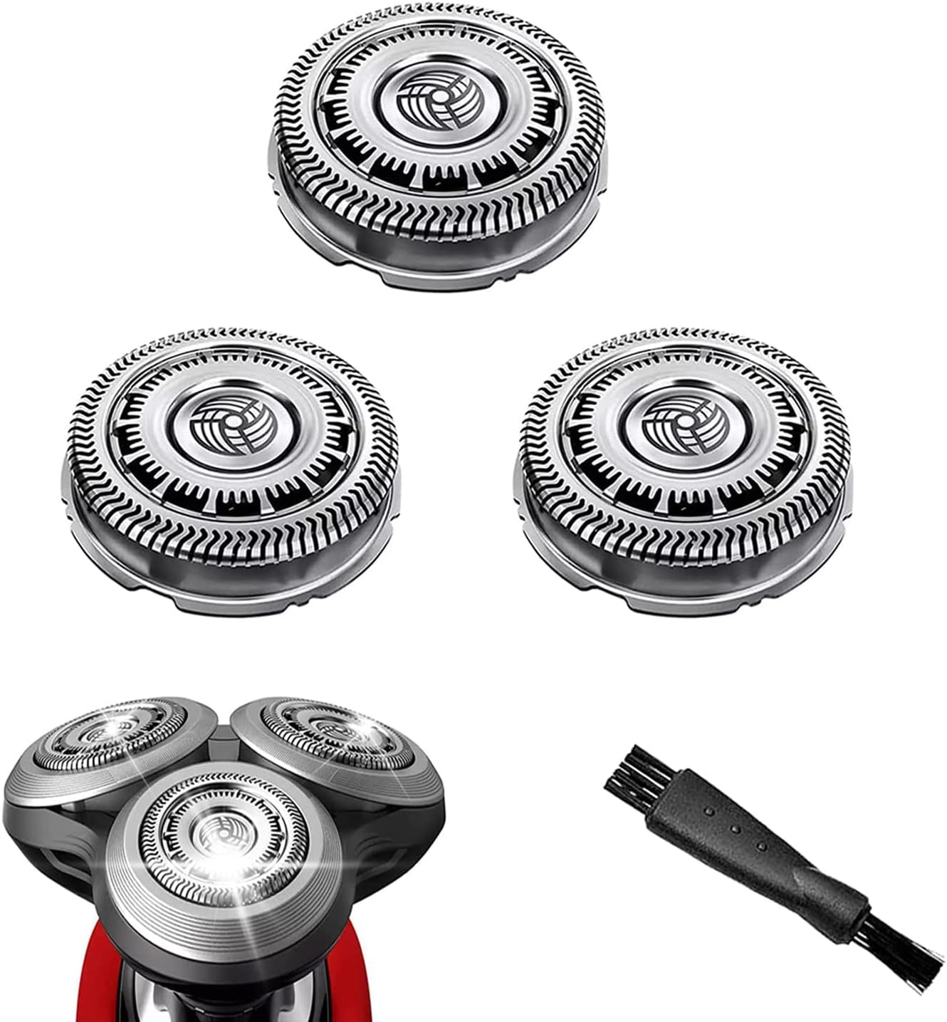 SH90 Philips Norelco Tıraş Makinesi Serisi 9000 için Yedek Kafalar ...