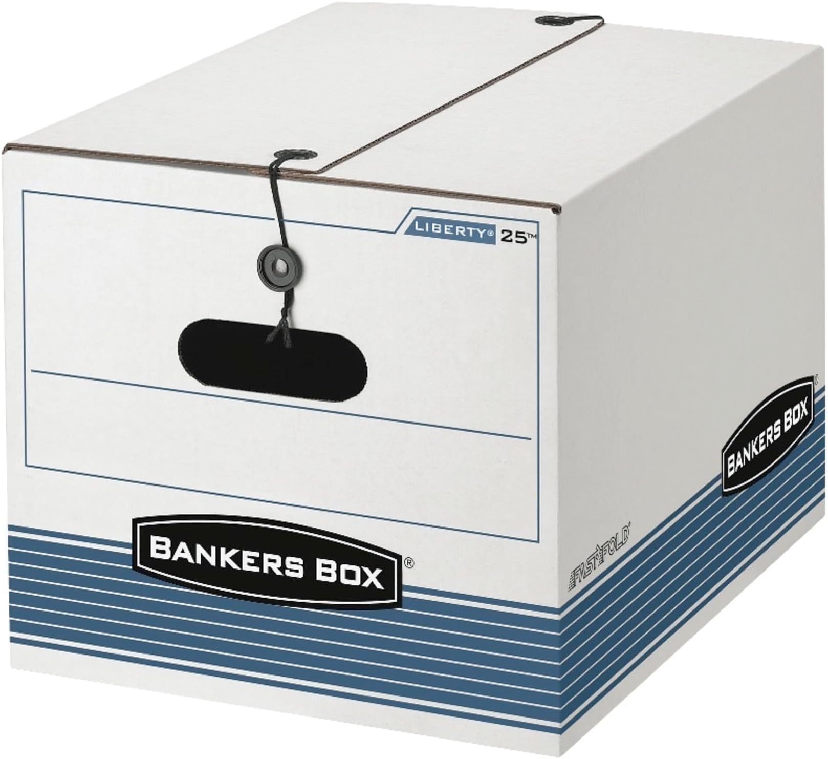 Amazon.com: Bankers Box 0070503 STOR/FILE Storage Box, Legal, String ...