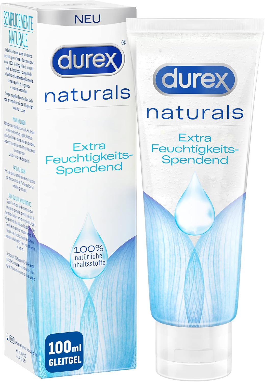 Amazon.de: Durex Naturals Gleitgel Extra Feuchtigkeitsspendend ...