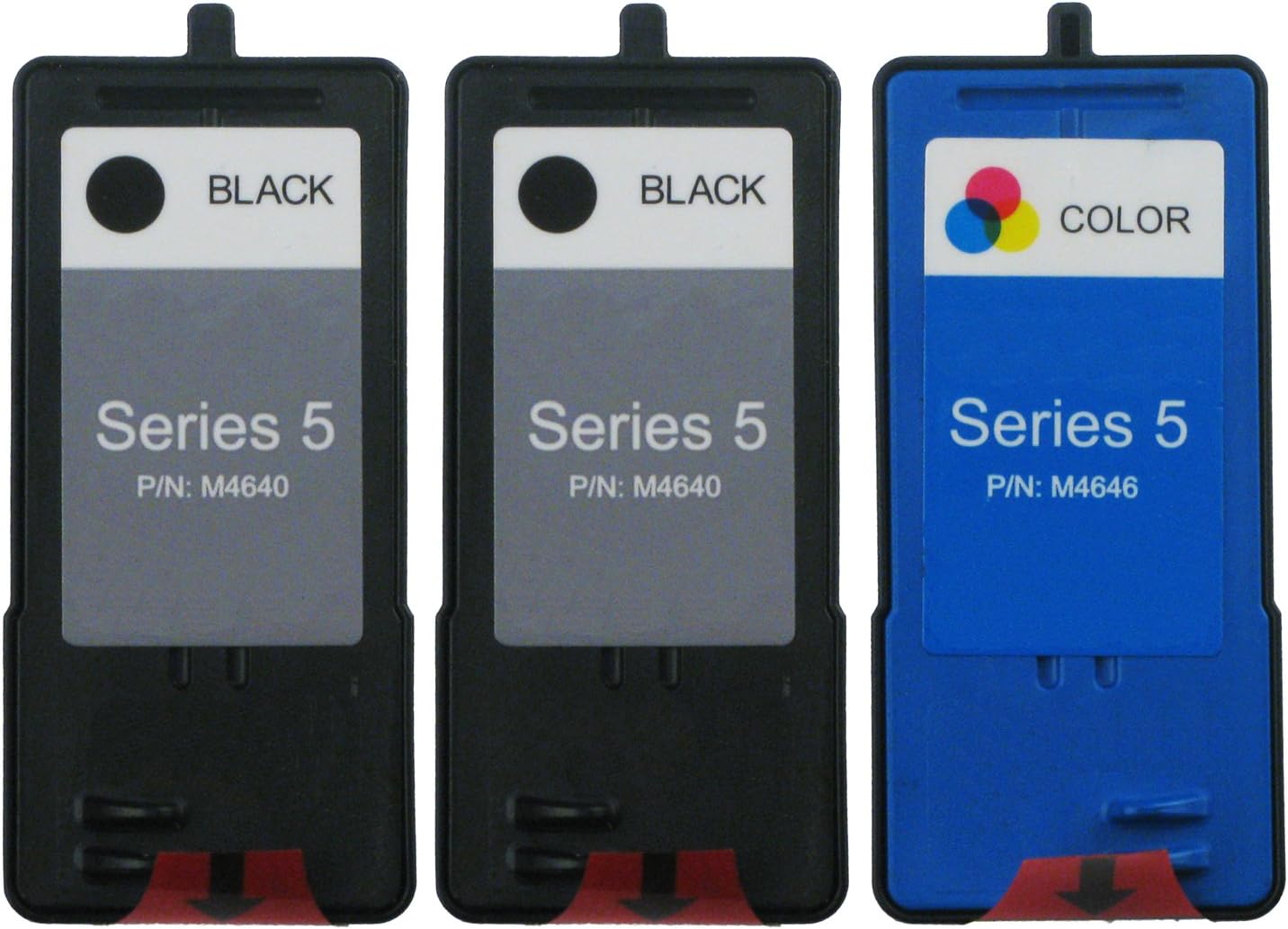 Amazon.com: OCProducts Refilled Dell Series 5 J5566 J5567 Ink Cartridge ...