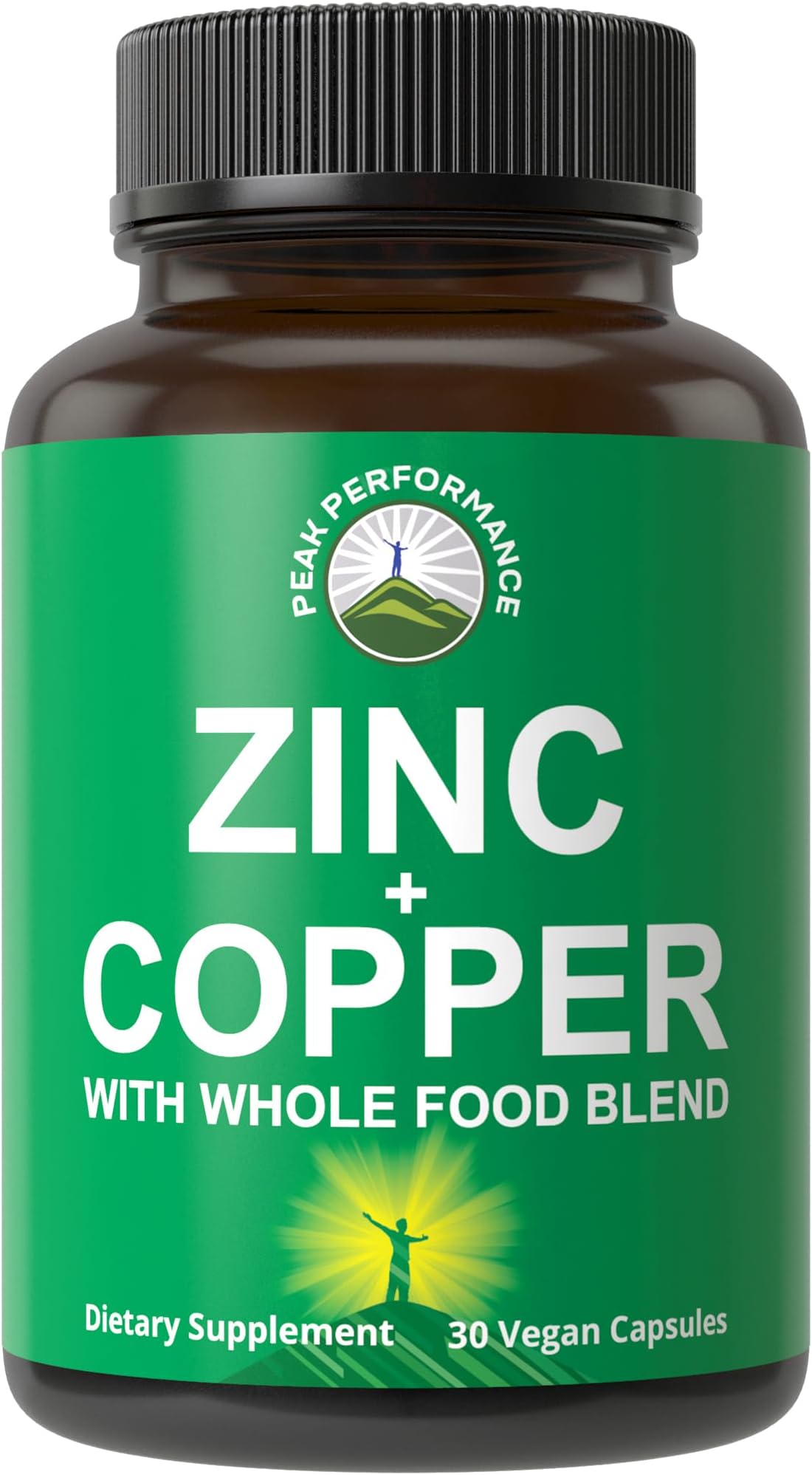 Amazon.com: Zinc with Copper + Whole Food Blend of 25 Vegetables and ...
