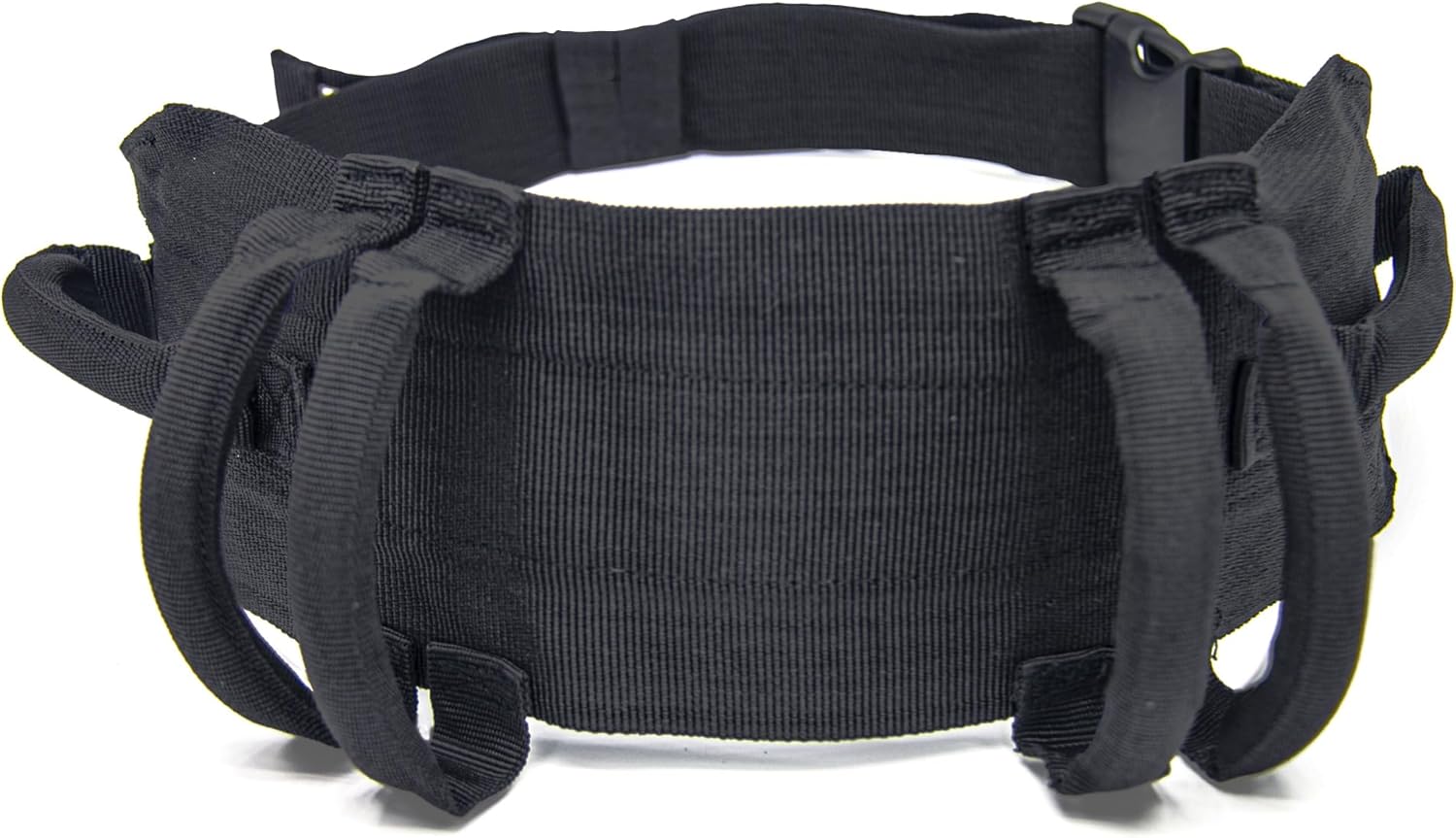 Gait Belt Walking Transfer Belt with 6 Plastic Padded Caregiver Handles ...