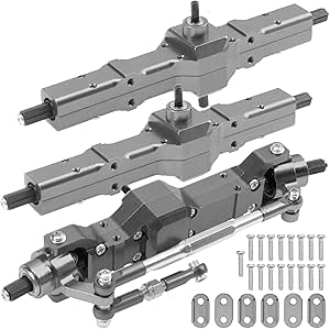 Amazon.com: ShareGoo 3Pcs B16 Straight Axle Set Front Middle Rear ...