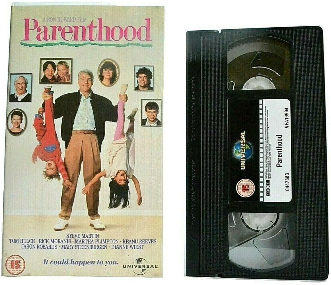 Amazon.com: Parenthood [VHS] : Steve Martin, Mary Steenburgen, Dianne ...
