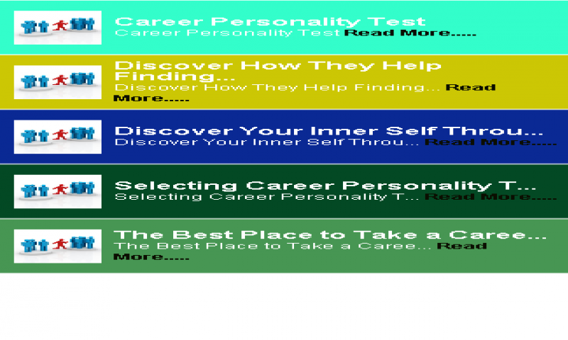 Career Personality Test - App on Amazon Appstore