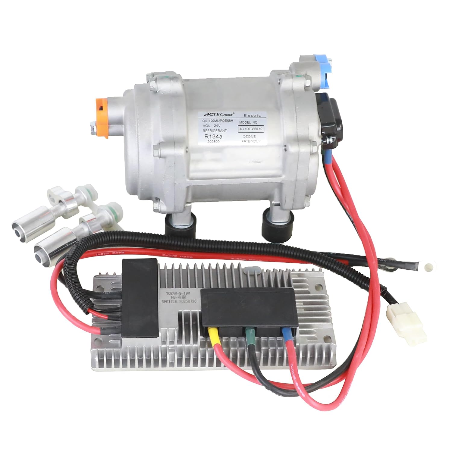 Amazon.com: ACTECMAX Universal AC Electric Compressor 20cc/r Air ...