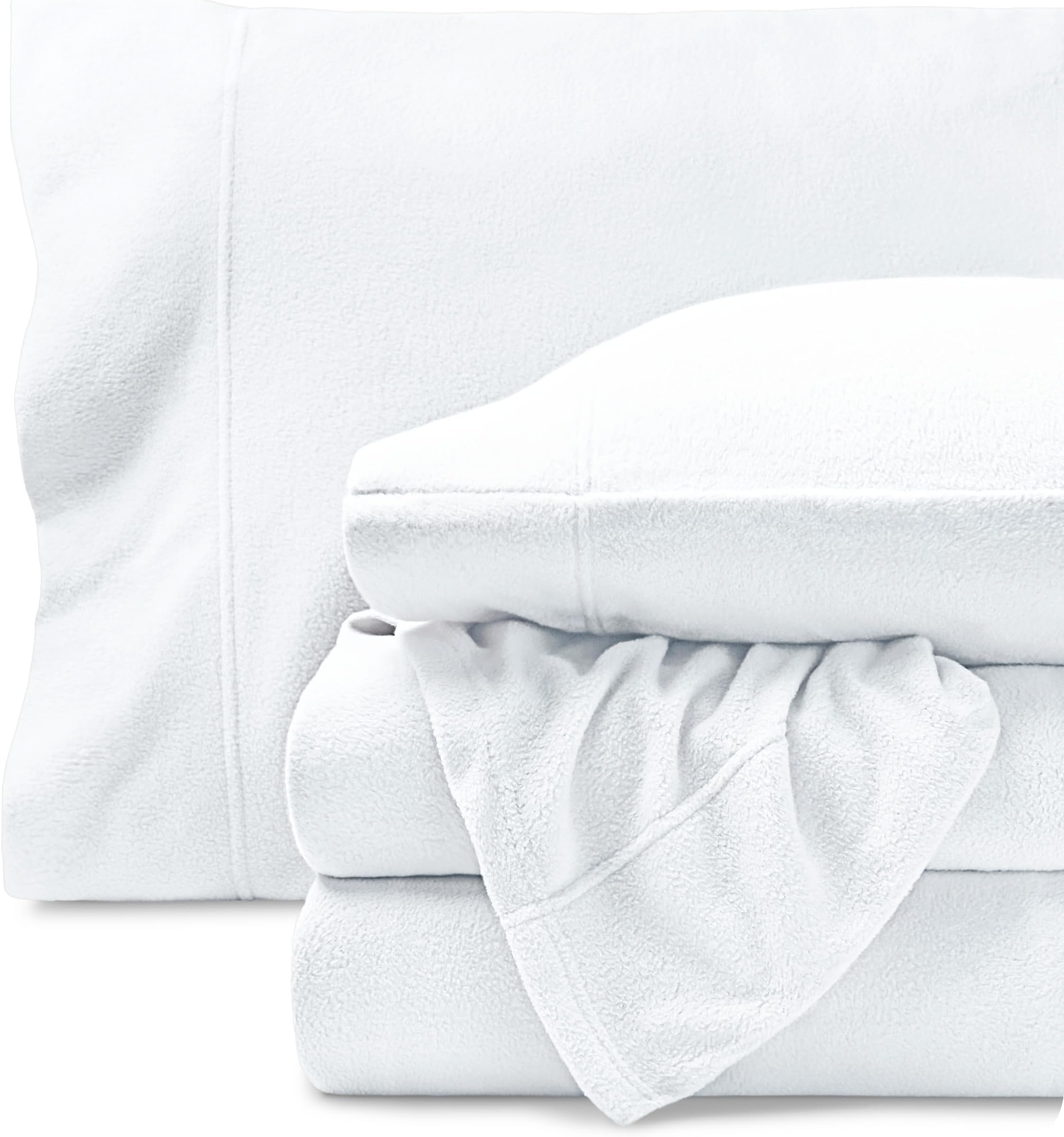 Amazon.com: Bare Home Flannel Sheet Set Prints, 100% Cotton, Velvety ...
