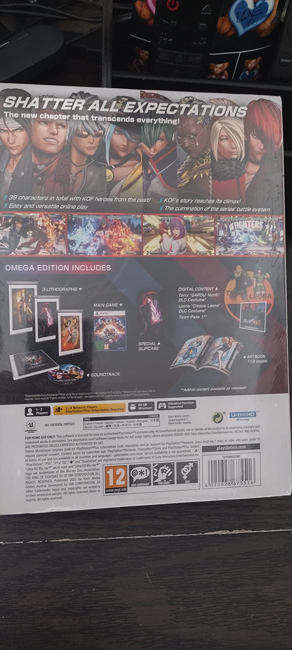 Amazon.com: The King of Fighters XV - Omega Edition (PS5) (PS5) : Video ...