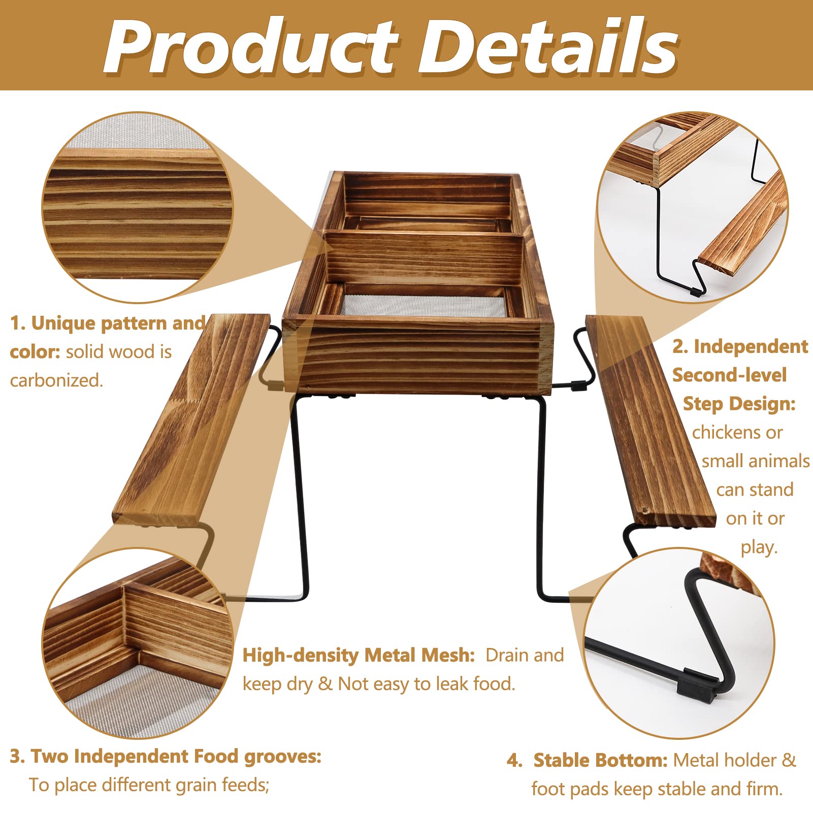 Chicken Feeder Table, Squirrel Feeder, Bird Feeder, Chicken Coop ...