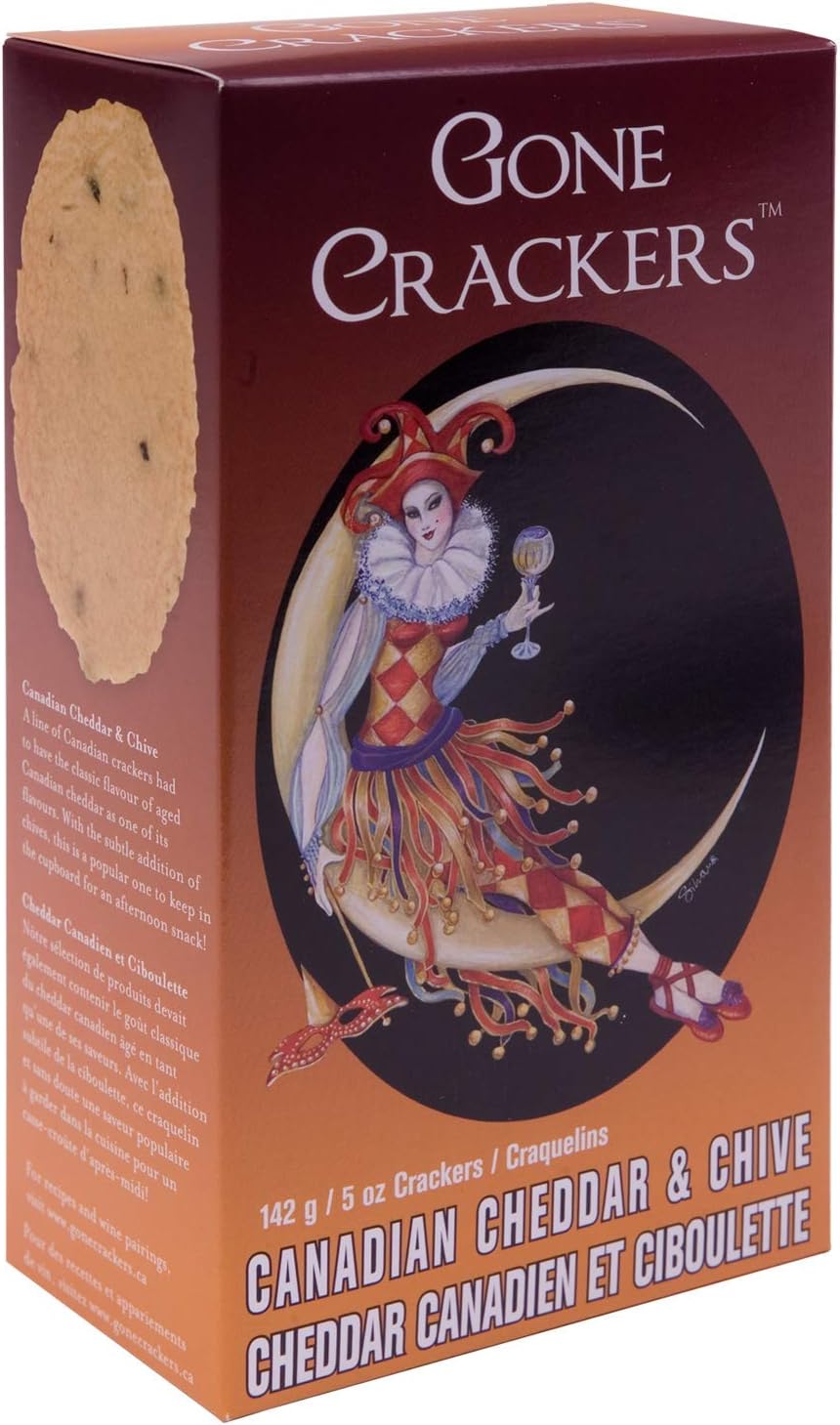 Canadian Cheddar & Chive Crackers : Amazon.ca: Grocery & Gourmet Food