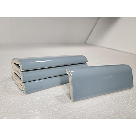 Double Bullnose Cap Tile (Cobalt) - Amazon.com