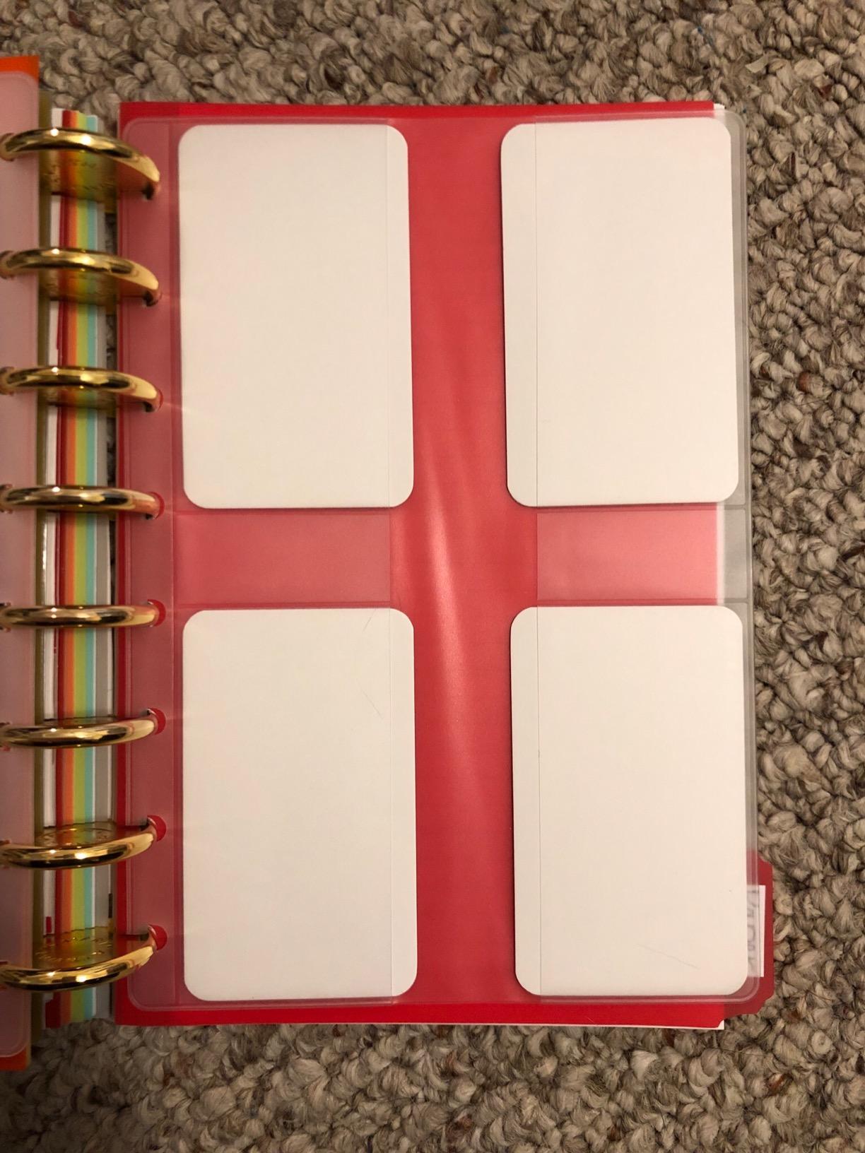 Amazon.com: Discagenda Clear Top-opening Pocket Pouch Personal (3.7x6 ...