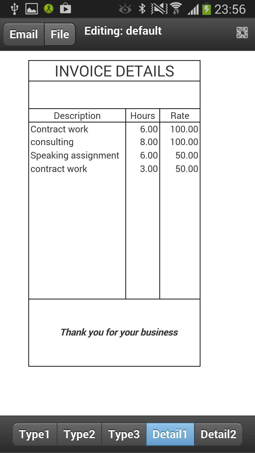 Invoice Mobi - App on Amazon Appstore