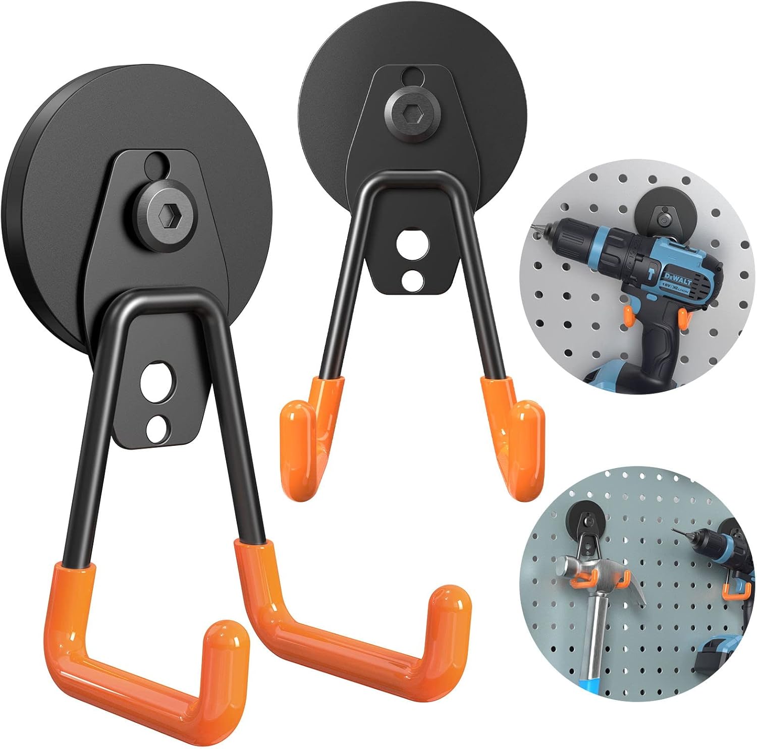 V VUKITDA Heavy Duty Magnetic Hooks - Utility Strong Storage Magnet ...