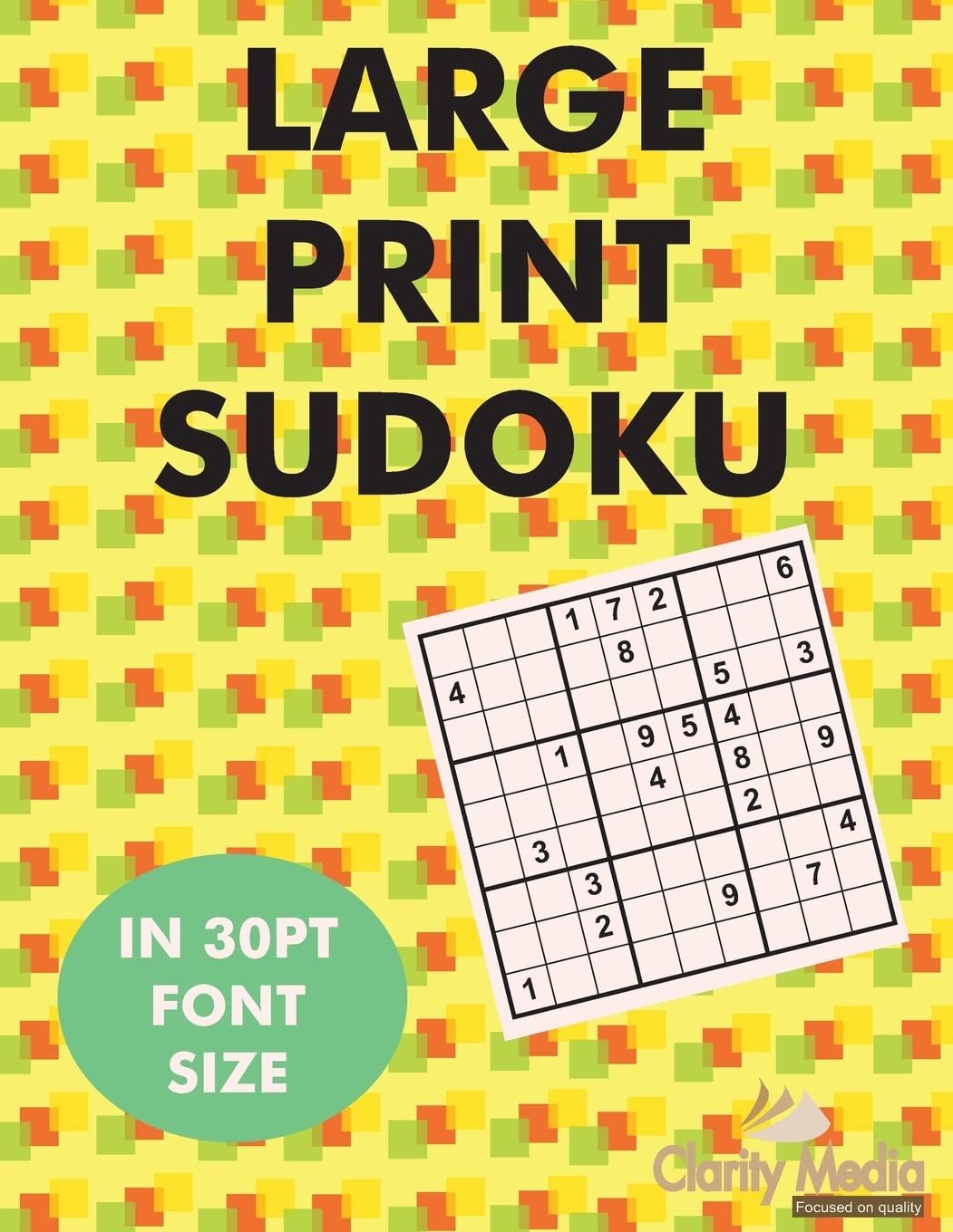 Amazon | Large Print Sudoku: 100 sudoku puzzles in large print 30pt ...