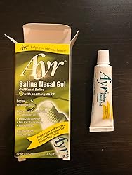 Amazon.com: Ayr Saline Nasal Gel, With Soothing Aloe, 0.5 Ounce Tube ...