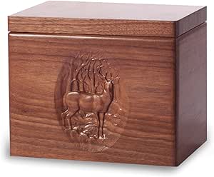Amazon.com: Avon Coffin Works and Urns Cremation Urn - Standard Oak ...