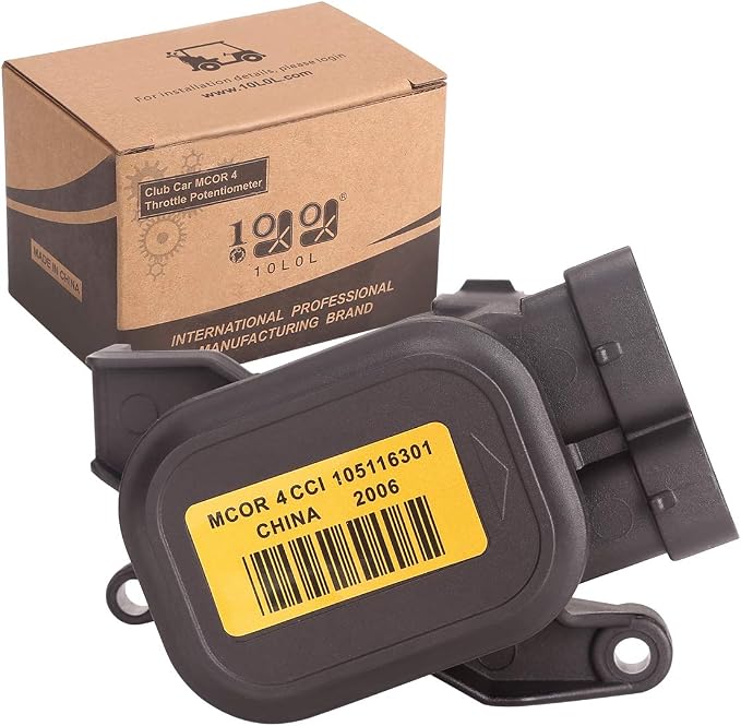 10L0L MCOR 4 Throttle Potentiometer for Club Car DS & Precedent 2012-up ...