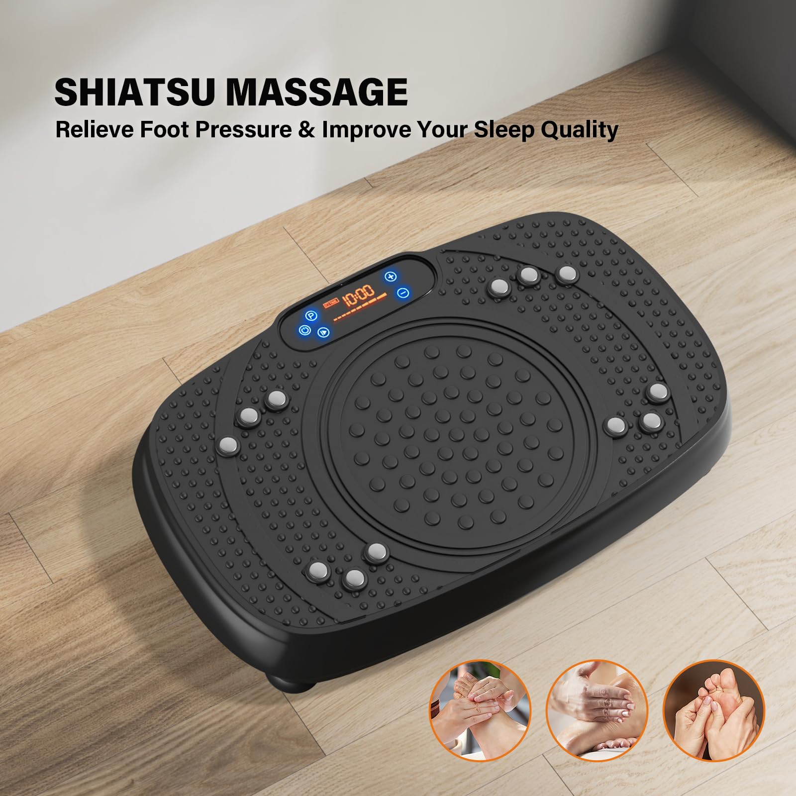 Snapklik.com : Vibration Plate Exercise Machine: TISSCARE Vibrating ...