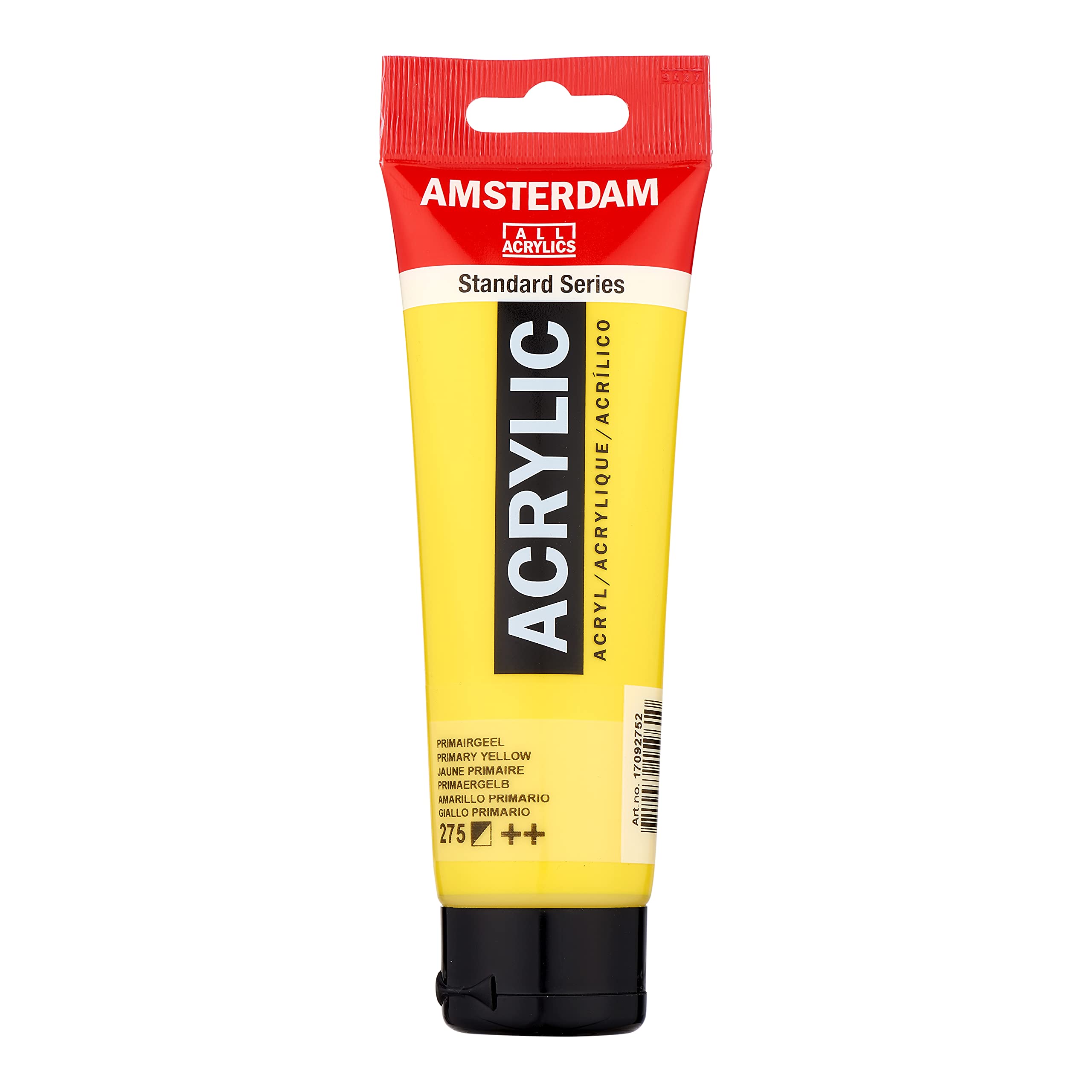 Amazon.com: Amsterdam Standard Series Acrylic Tube 120ml Primary Yellow ...