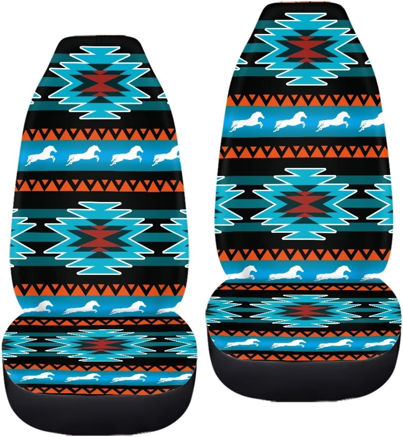 ZFRXIGN Southwestern Car Seat Covers Front Seat Protective Cover for ...