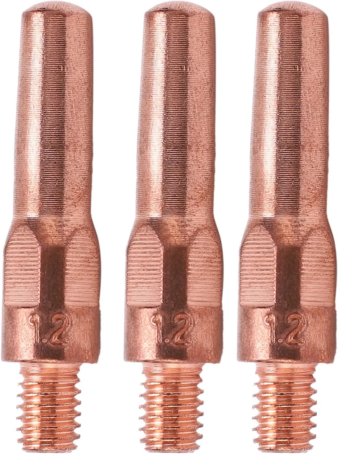 10Pcs 8.8x40x1.2mm Copper Contact Tips M6 Conductive Nozzles, Durably ...