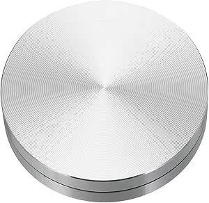 Amazon｜uxcell 2.4"回転スイベルスタンド 鋼球ベアリング付きアニュラーレイジーサスンベース キッチンのコーナーキャビネット用ターンテーブル アニュラー0.59" シルバー｜回転 ...