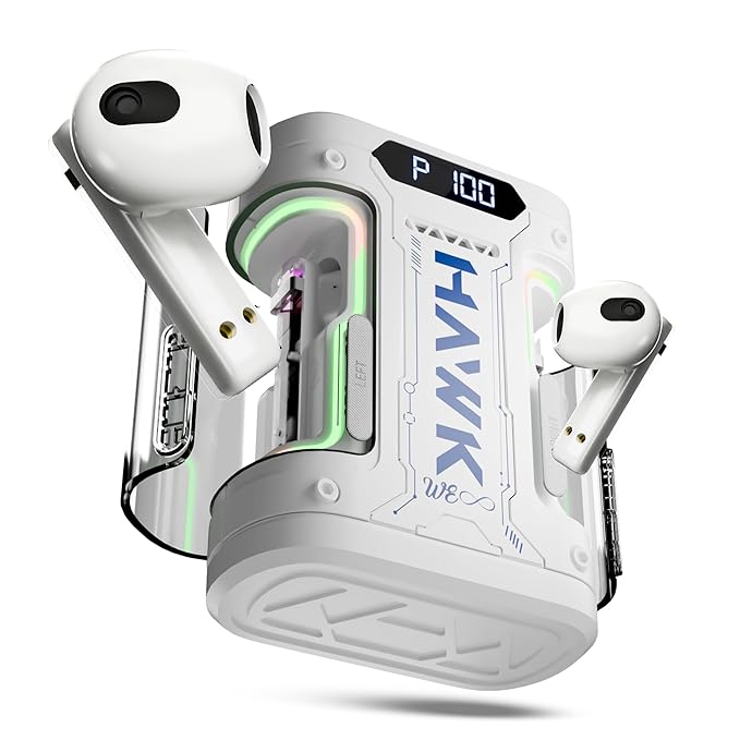 WALTA ELITE Hawk-151 TWS Gaming Earbuds, Metal Glider & Gliding Blade ...