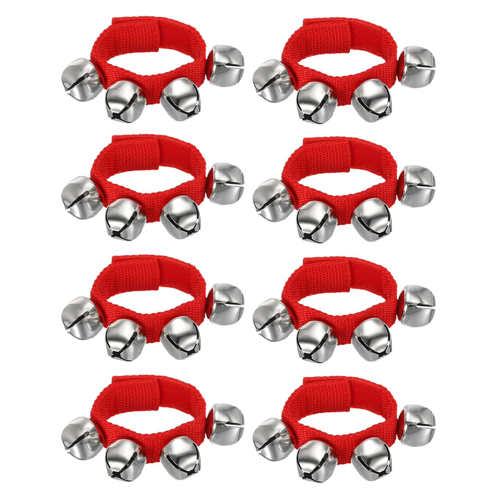 Amazon.com: PATIKIL 8pcs Wrist Bells, Jingle Bells Ankle Bells Wrist ...