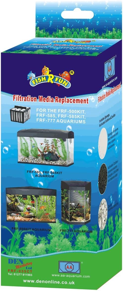 2 x Boxes of Fish R Fun Frf-035Ct Filter Media Cartridges : Amazon.co ...