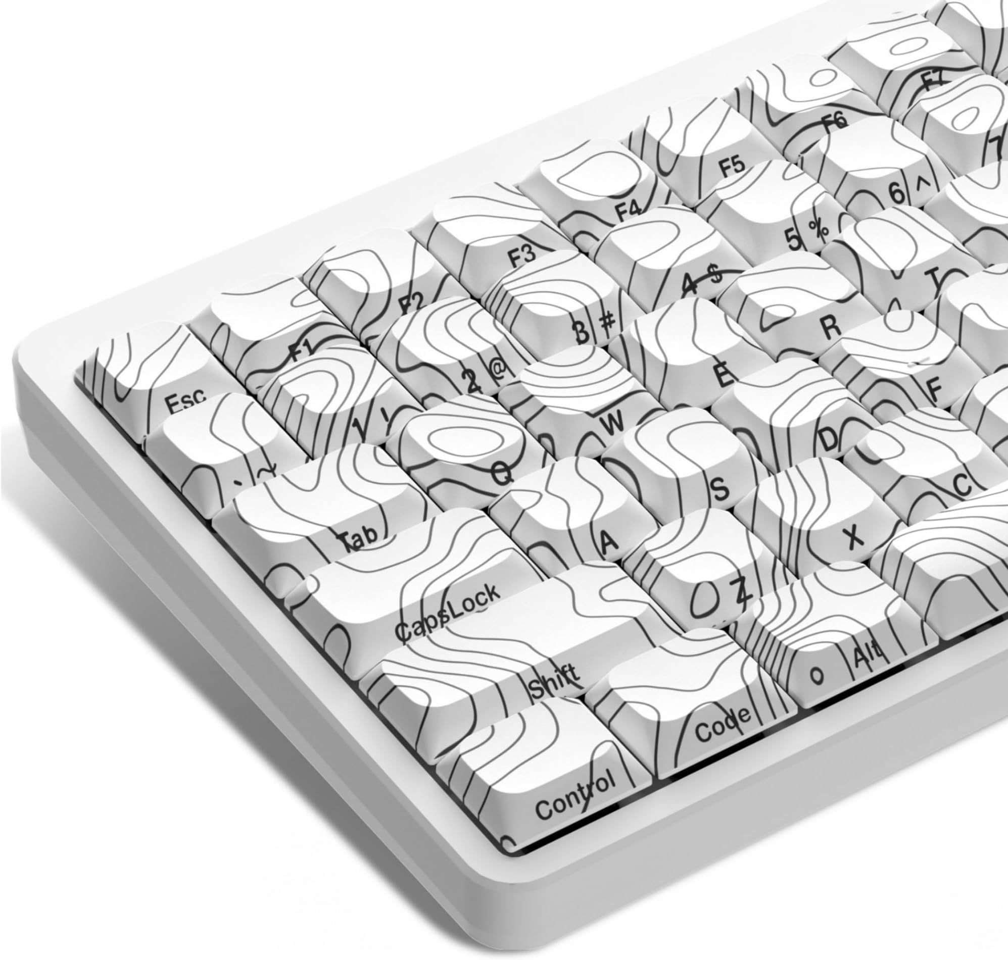 dagaladoo Low Profile keycaps,Double Shot PBT keycaps 60 75 100 Percent ...